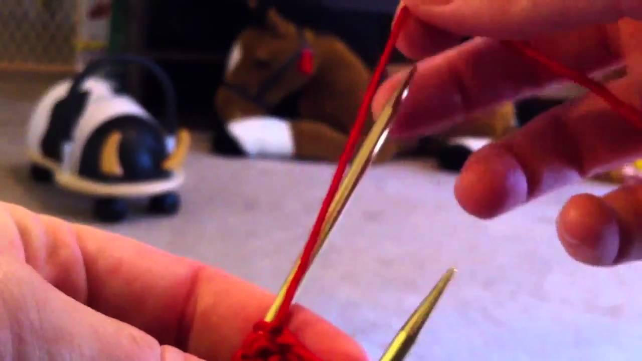 Circular knitting right VS wrong side - YouTube