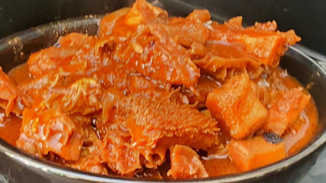 Goat Intestine varuval | Cooking Goat Boti with Fresh masala curry ...