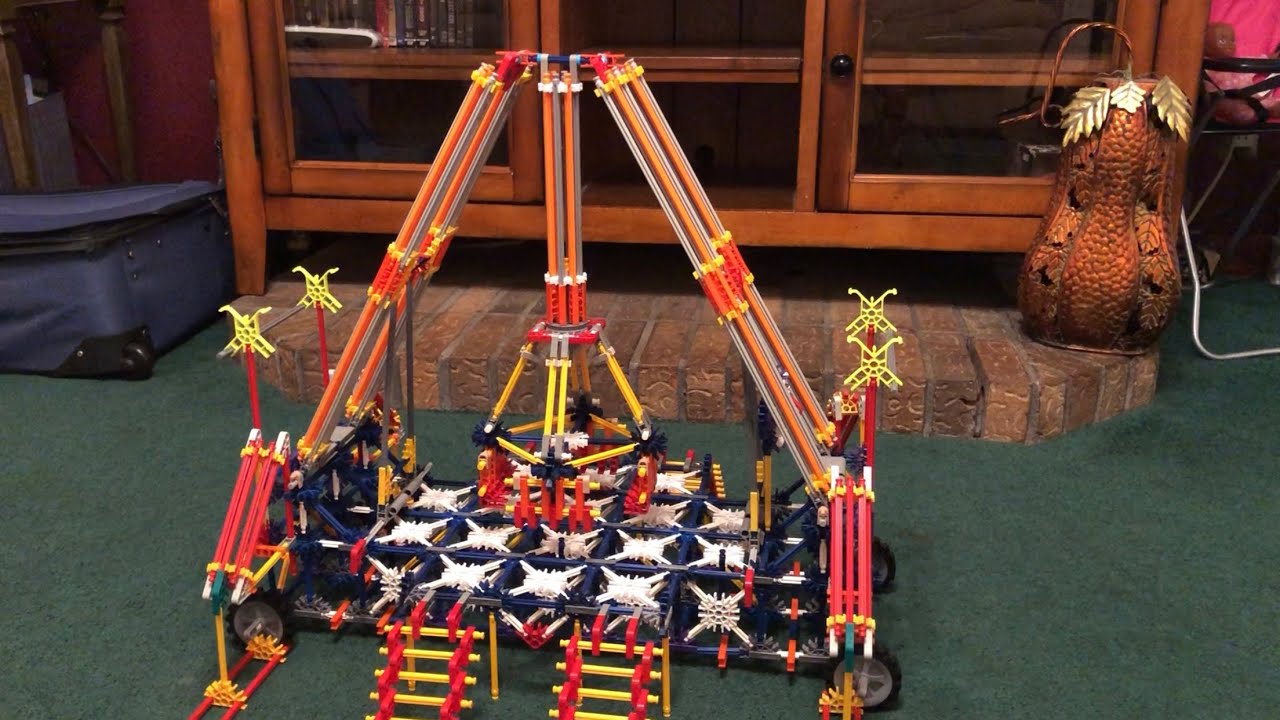 Knex KMG Freak Out Carnival Ride / Fair Ride. Set Up And Operation (New ...