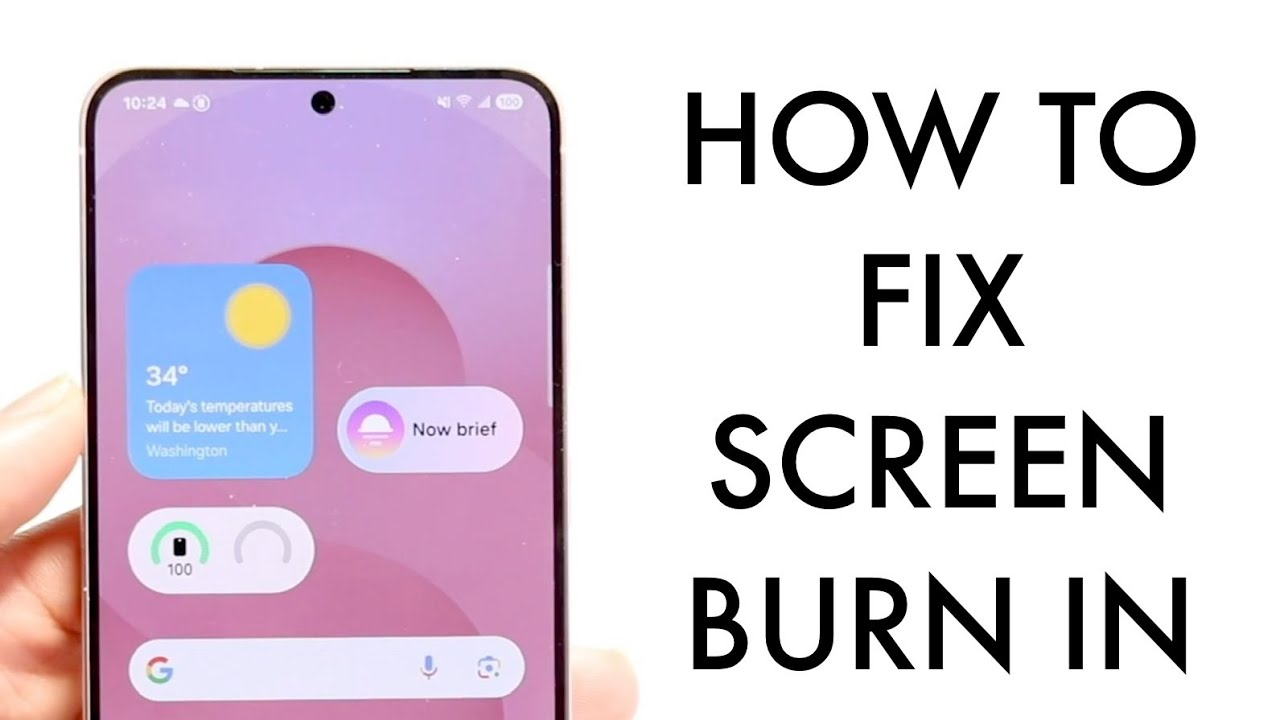 How To Fix Screen Burn