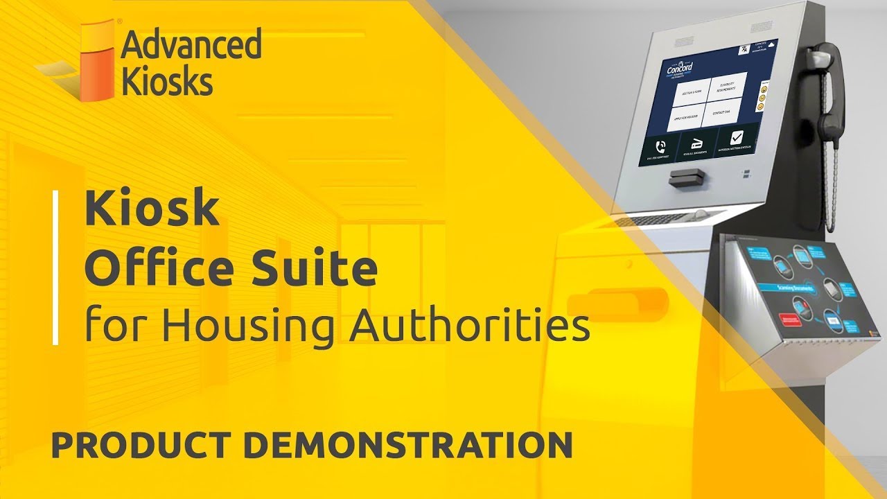 Kiosk Office Suite Product Demonstration: Self Service Kiosks for Housing Authorities - YouTube