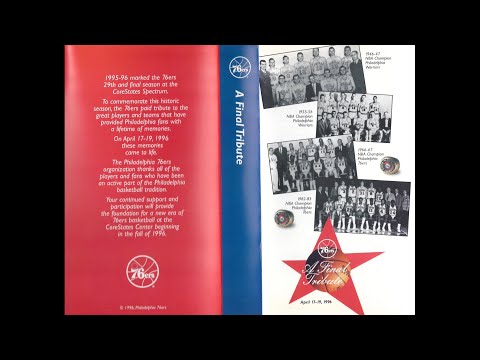 Philadelphia 76ers-A Final Tribute (April 17-19, 1996) (VHS)