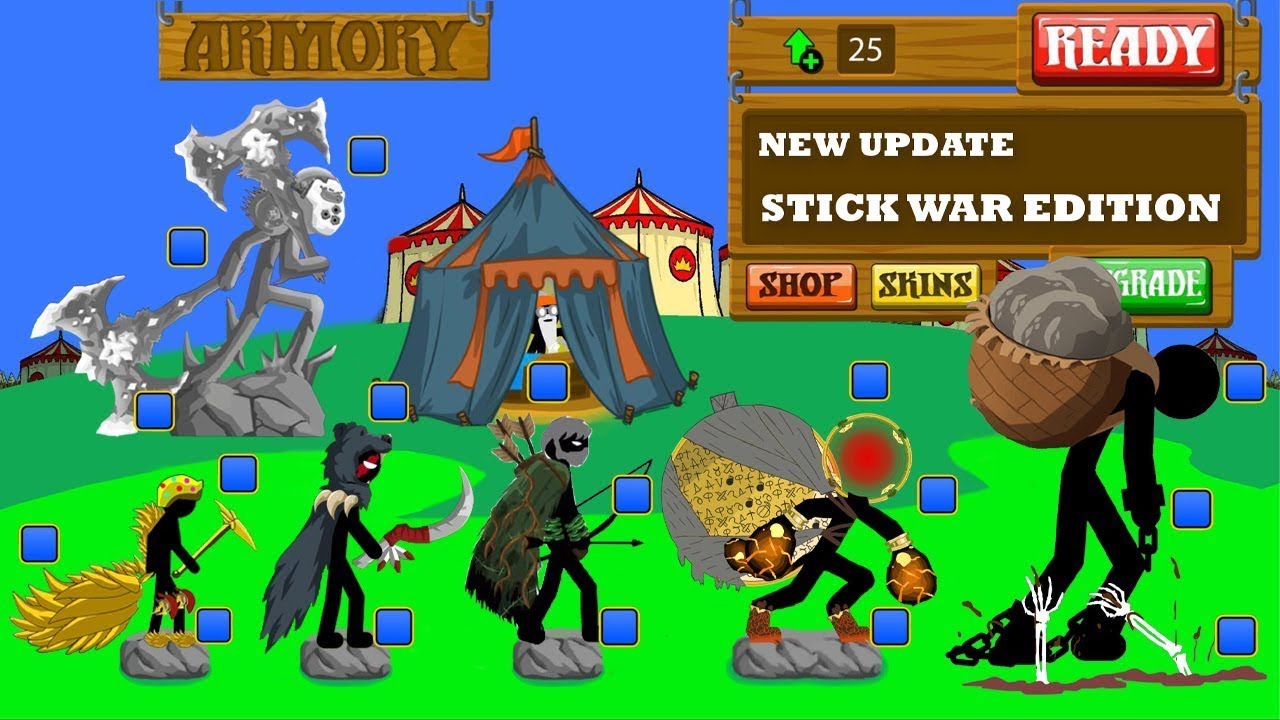 New Update + Max Upgrade Army Stick War Edition | STICK WAR LEAGCY ...