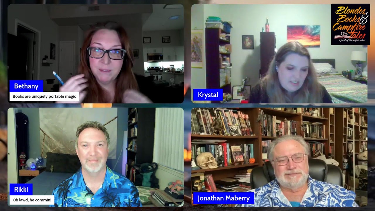 Blondes, Books & Campfire Tales S3 E4: Jonathan Maberry - YouTube