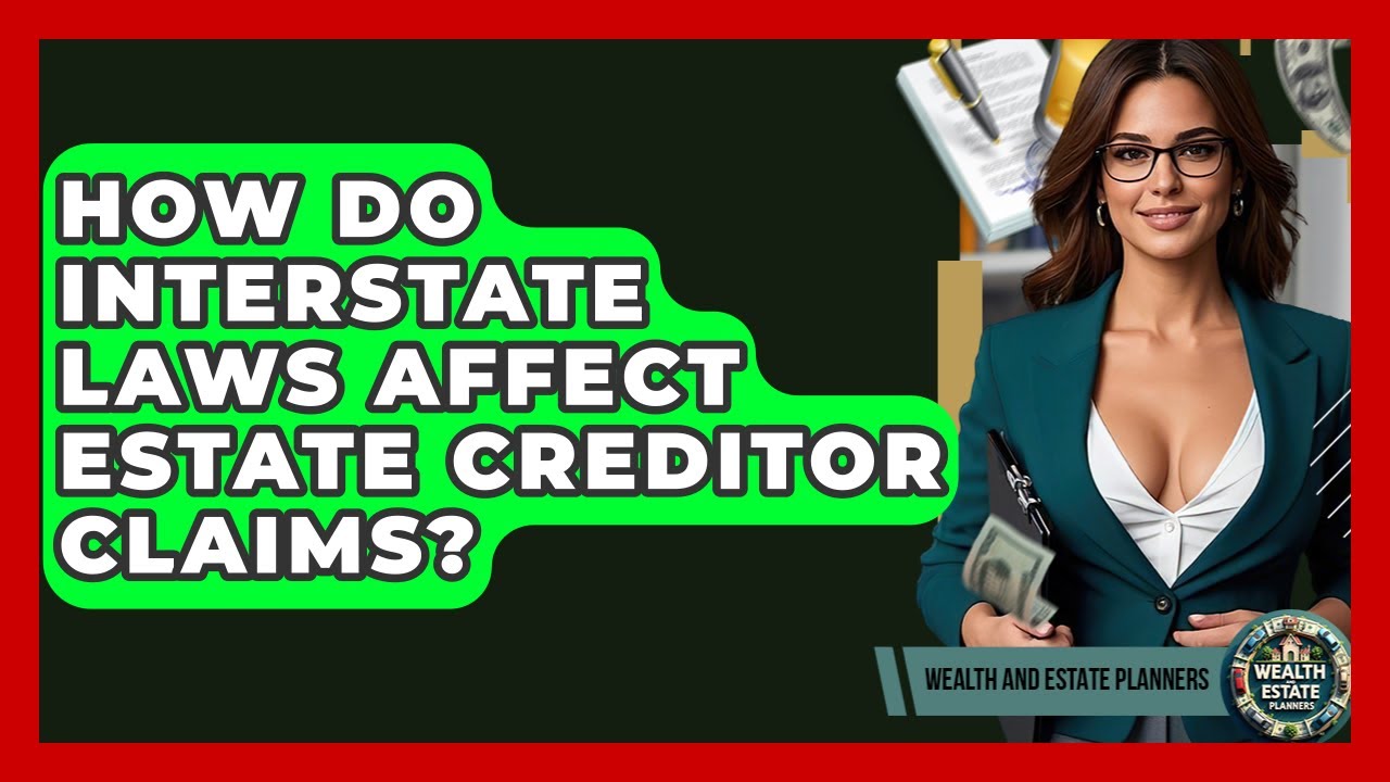 How Do Interstate Laws Affect Estate Creditor Claims? - Wealth and Estate Planners - YouTube