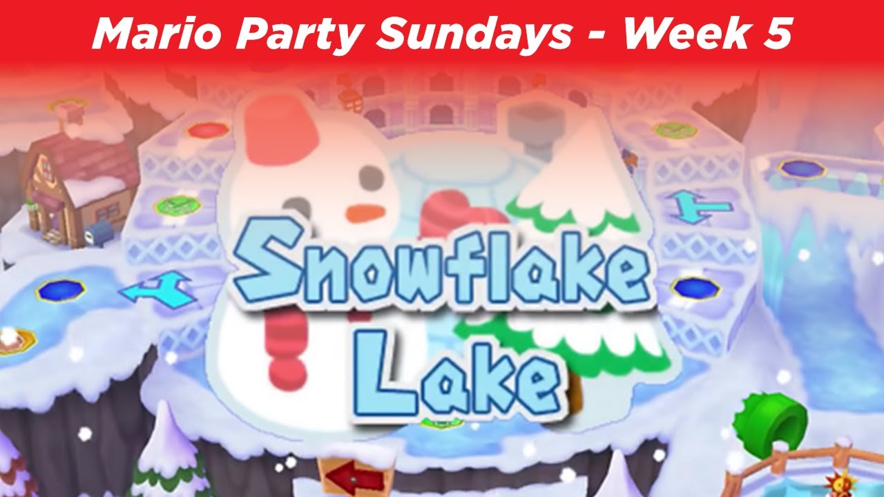 Mario Party 6 | Snowflake Lake | Mario Party Sundays: Week 5 - YouTube