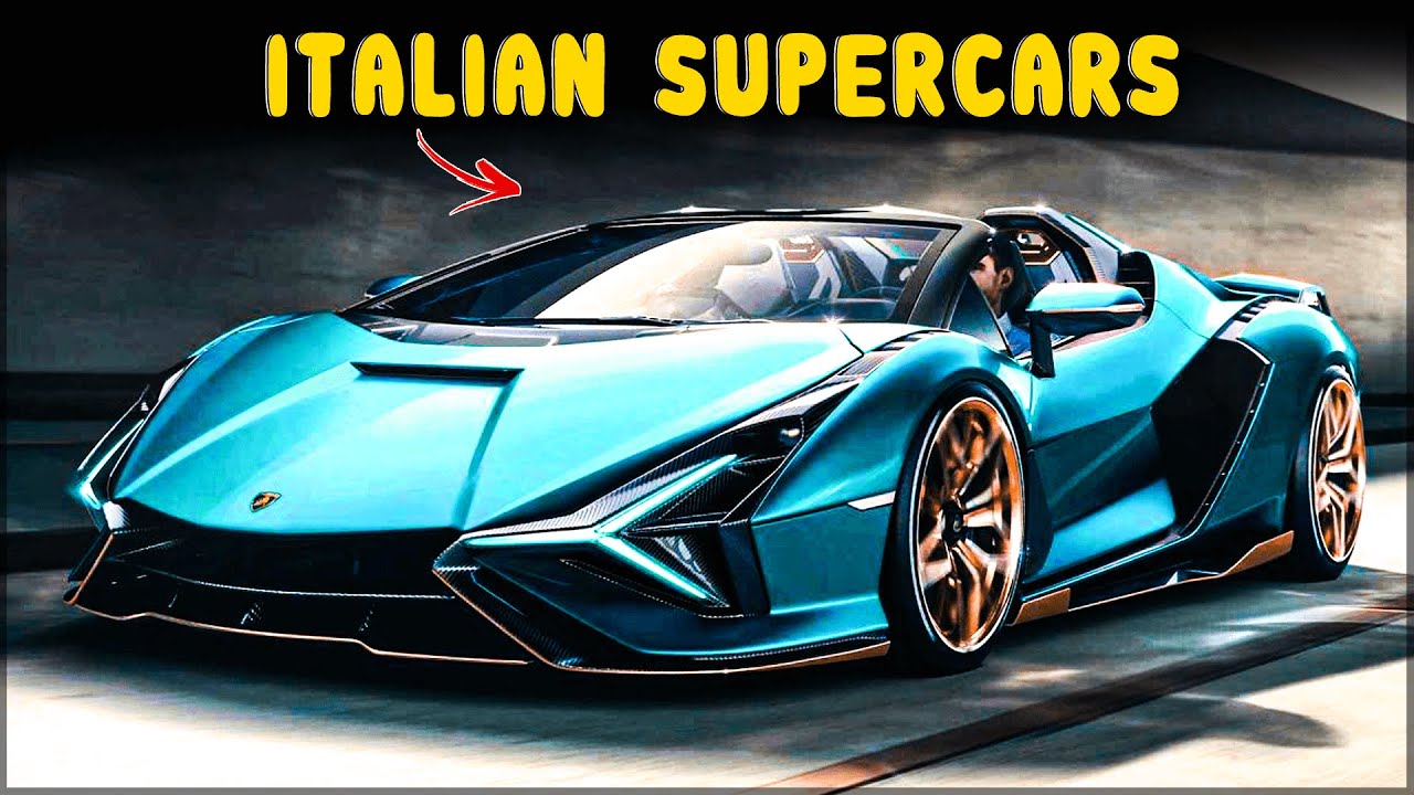 Top 10 Italian Supercars | Luxury Cars - YouTube