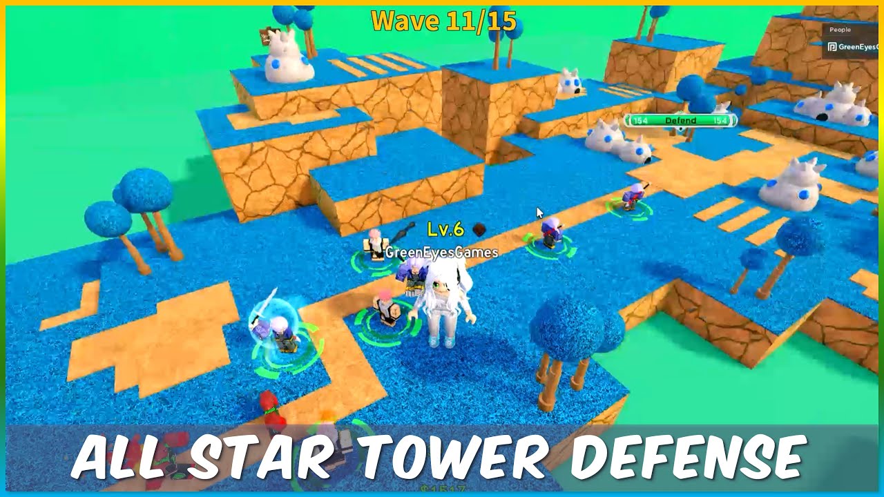 LET'S PLAY ALL STAR TOWER DEFENSE 🛡️ Roblox All Star tower Defense for ...