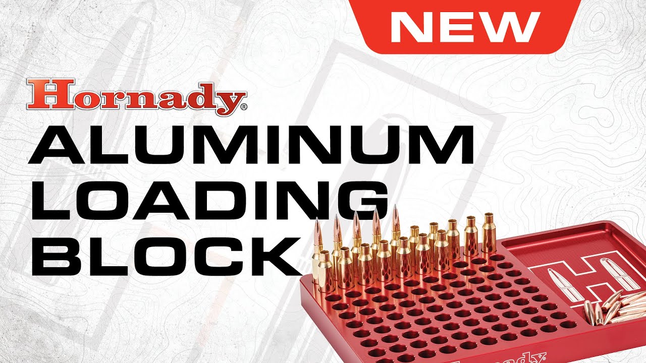 Hornady Aluminum Loading Block - YouTube