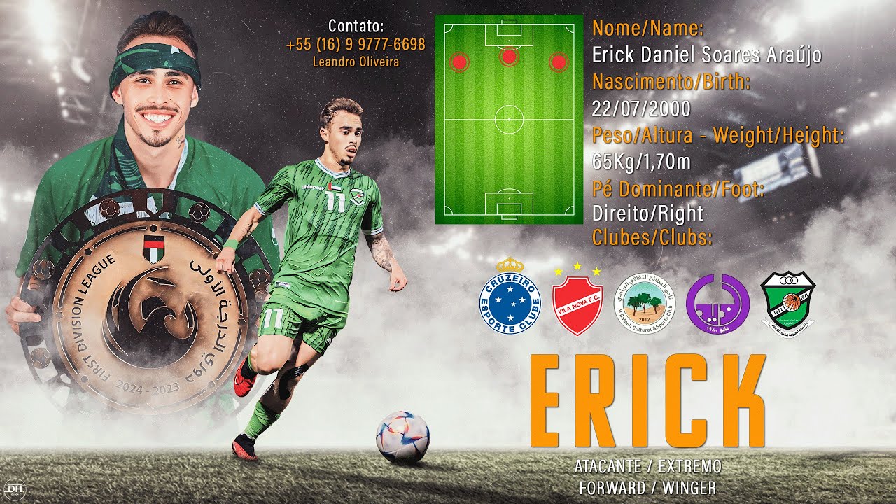 Erick Daniel - Atacante/Extremo - DVD 2024 - YouTube