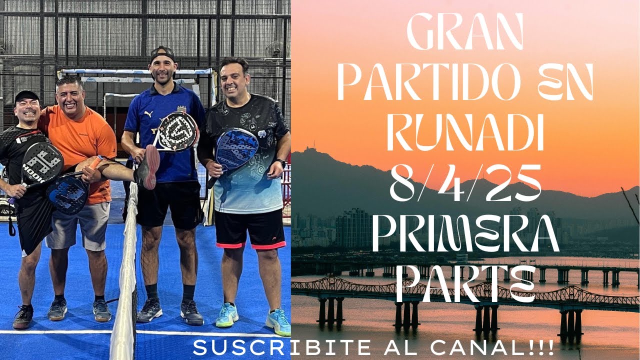 Partido en "Runadi" 8/4/25 1° parte - YouTube