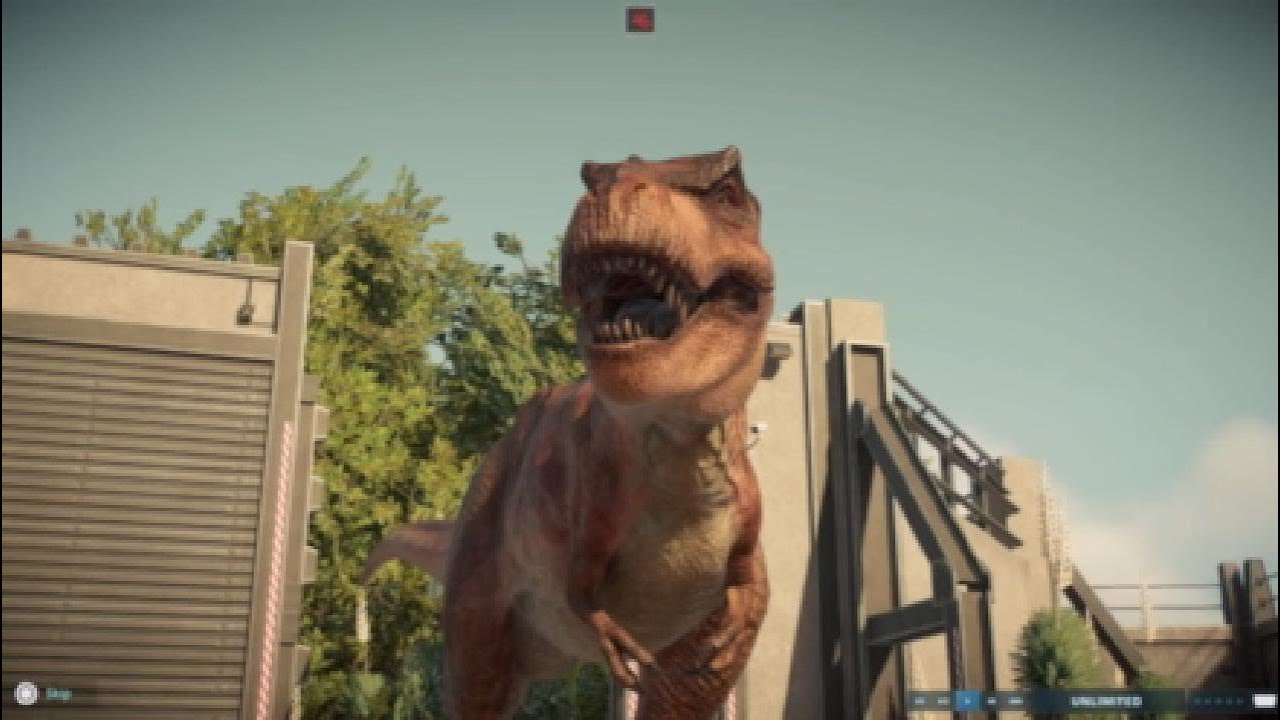 Acrocanthosurus Vs Mattel '93 Classic T.Rex JWE2 - YouTube