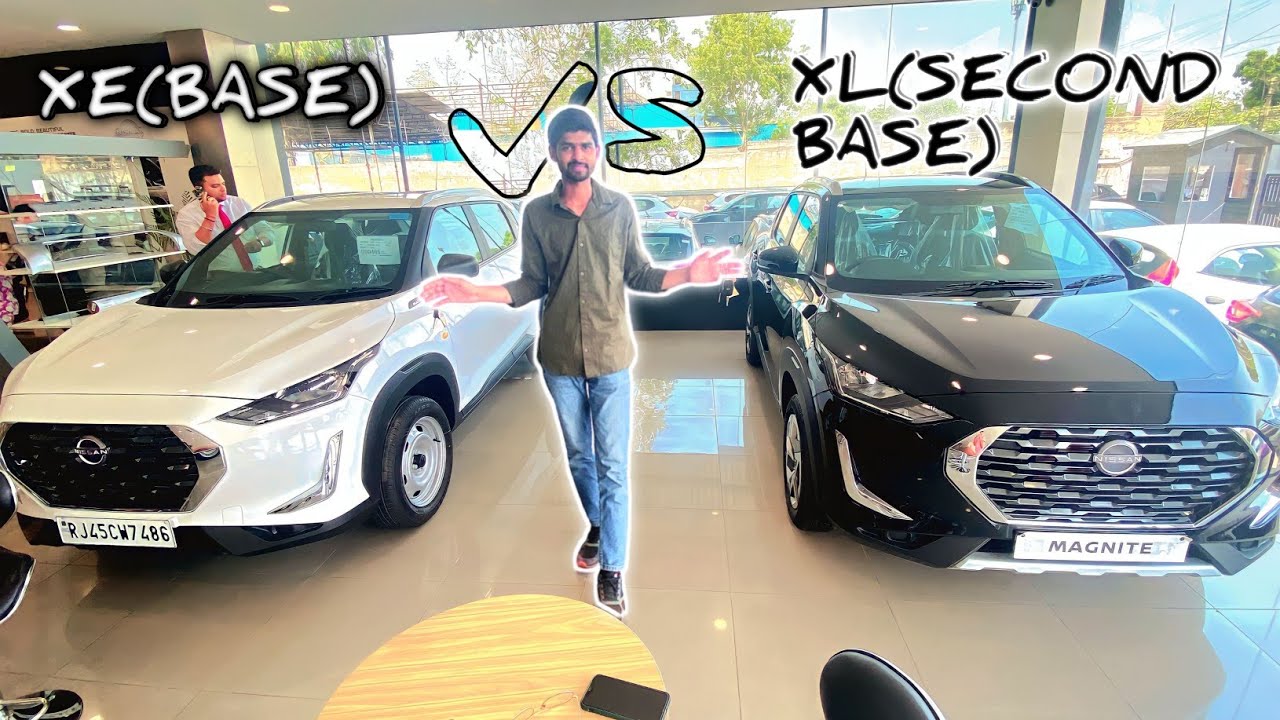 Nissan Magnite 2023 base model ( XE ) Vs Second base ( XL ) full ...