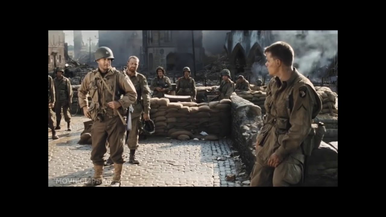 Best Saving Private Ryan Scene - YouTube