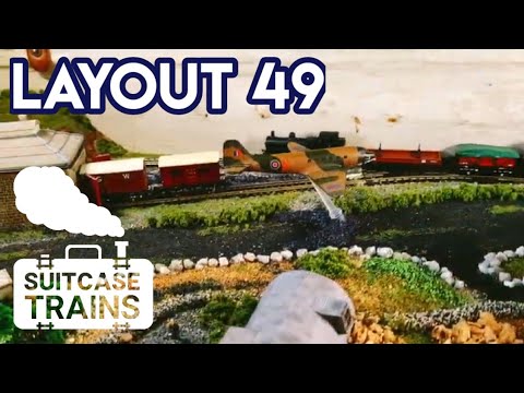 SUITCASE TRAINS - LAYOUT 49 (SOLD) - YouTube