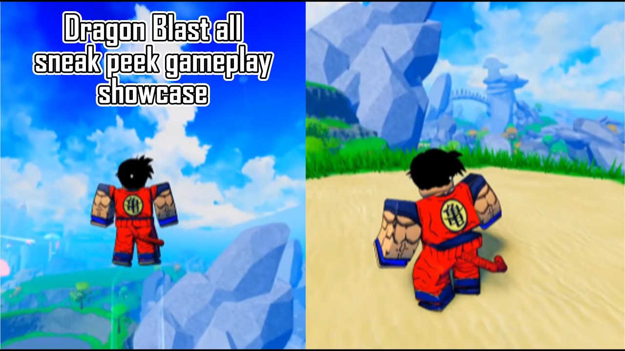 Roblox Dragon Blast movement gameplay sneak peak showcase - YouTube