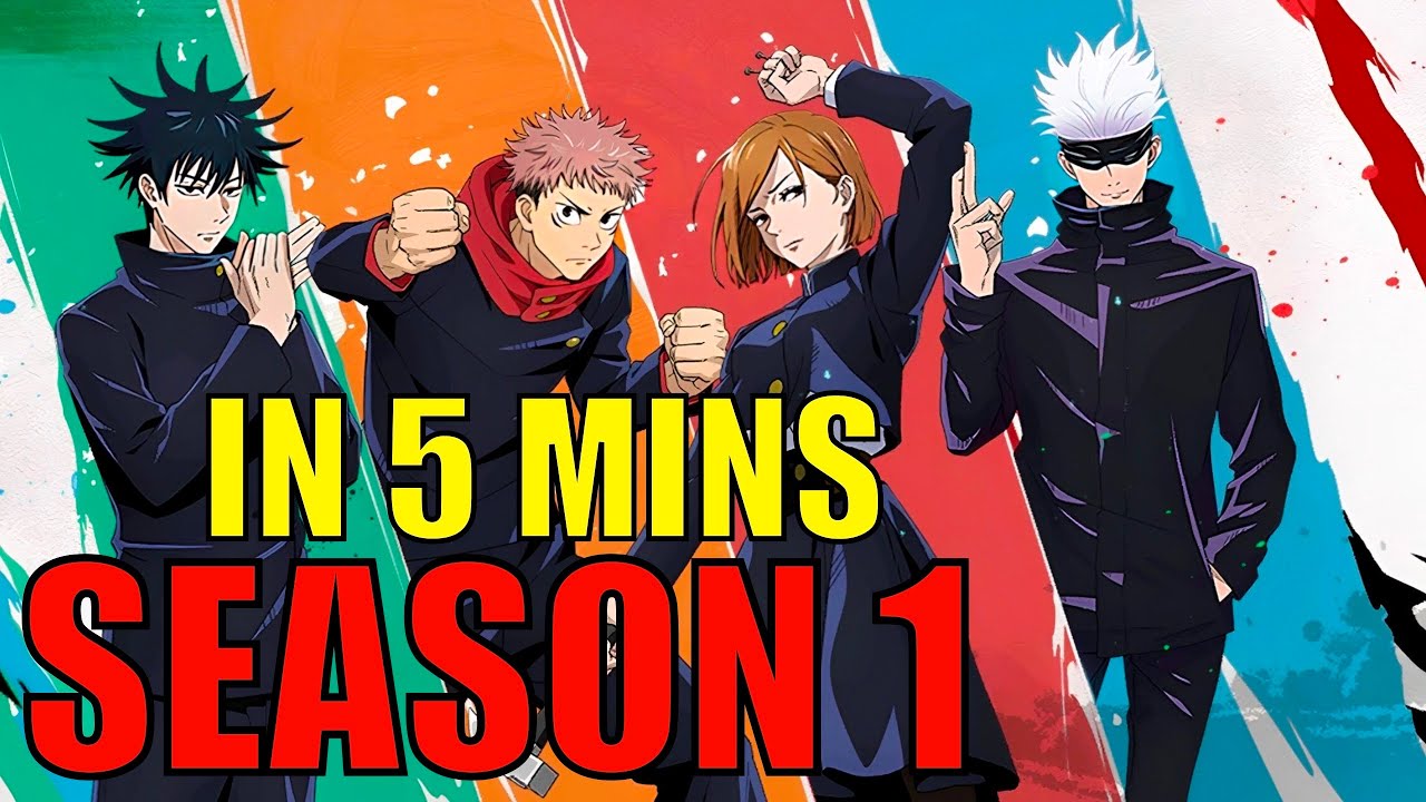 Jujutsu Kaisen Season 1 Full Recap in 5 Mins - YouTube