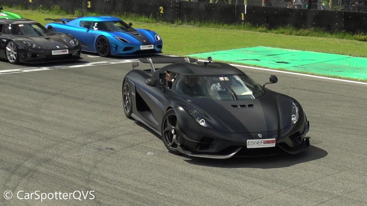 KOENIGSEGG REGERA with Ghost Package - ENGINE SOUNDS And Details! - YouTube