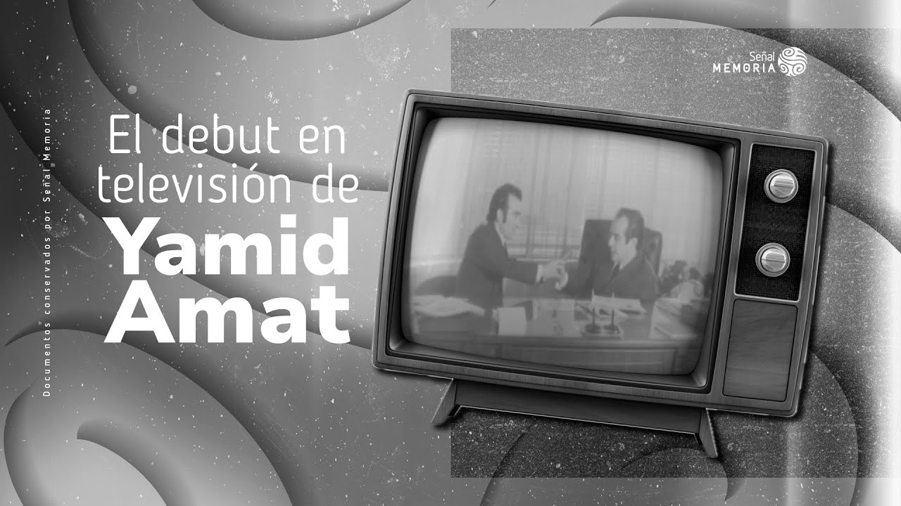 Debut de Yamid Amat en televisión (1971) - YouTube