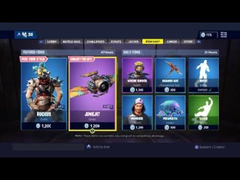 Fortnite new rukus and maytem skins