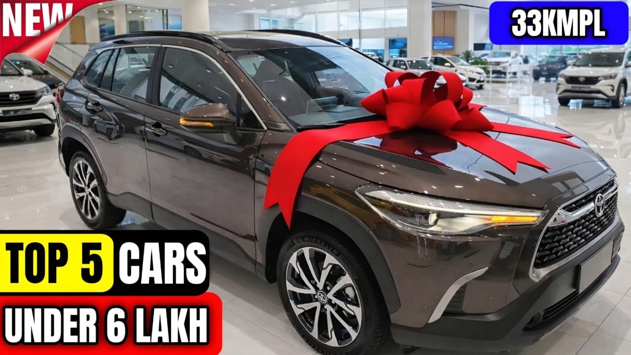 Under 6 Lakh Car in India 2026 | Top 5 Best Car 6 Lakh Budget 🤑 - YouTube