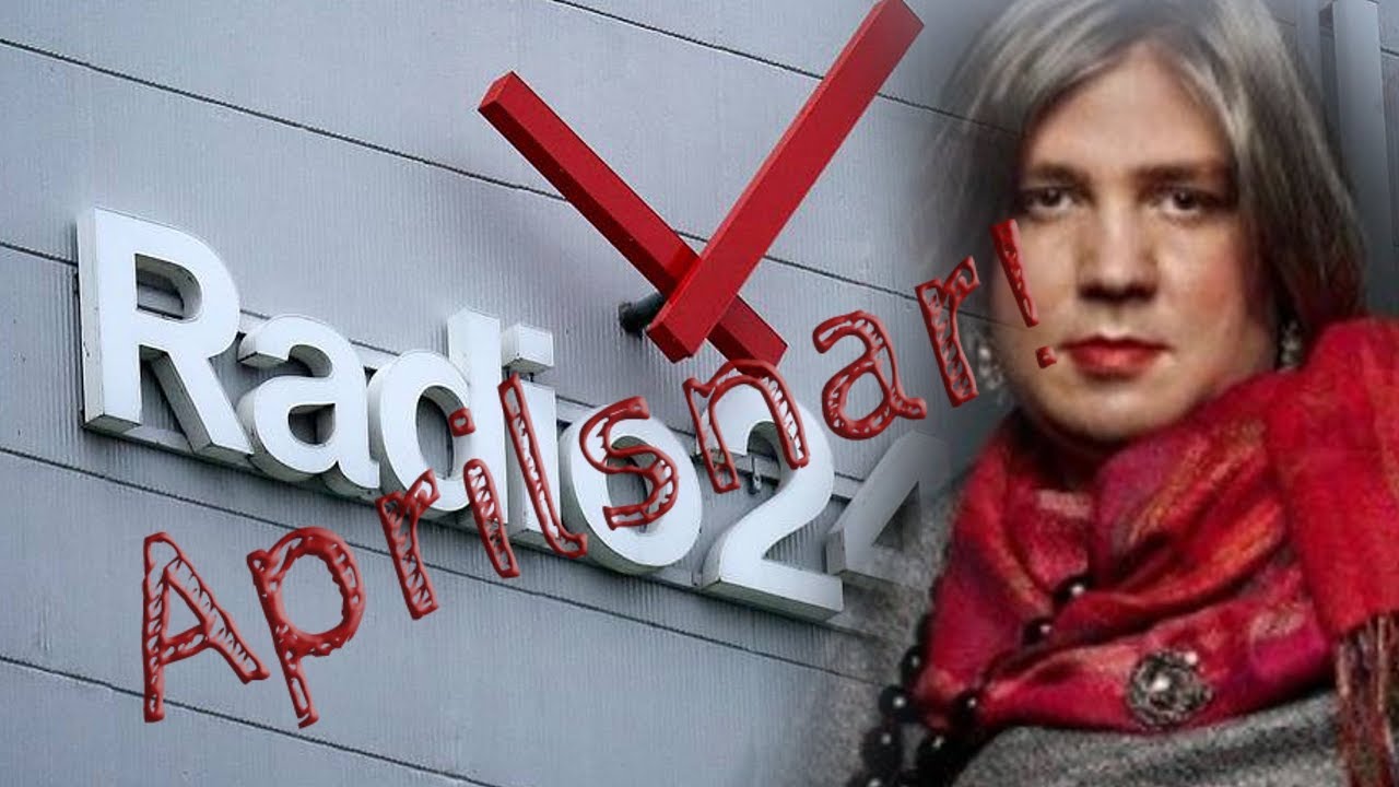 Aprilsnar på radio 24syv - YouTube