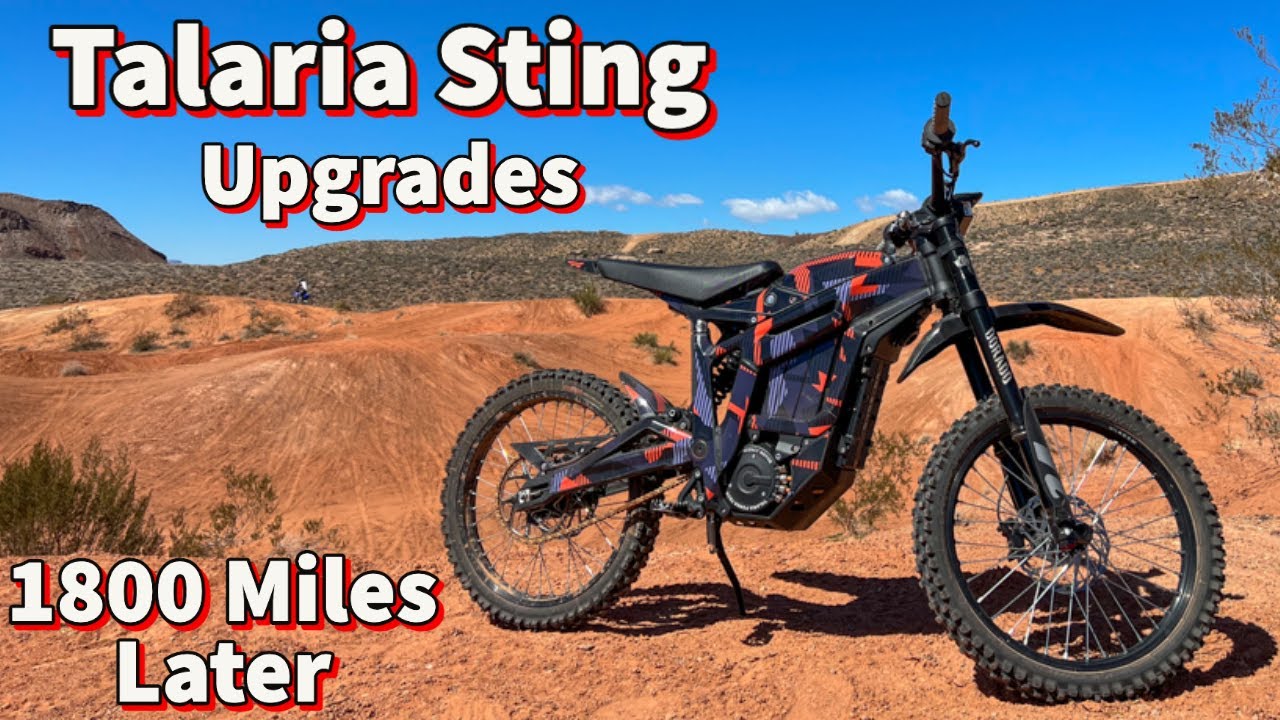 Talaria Sting Upgrades After 1800 Miles! - YouTube