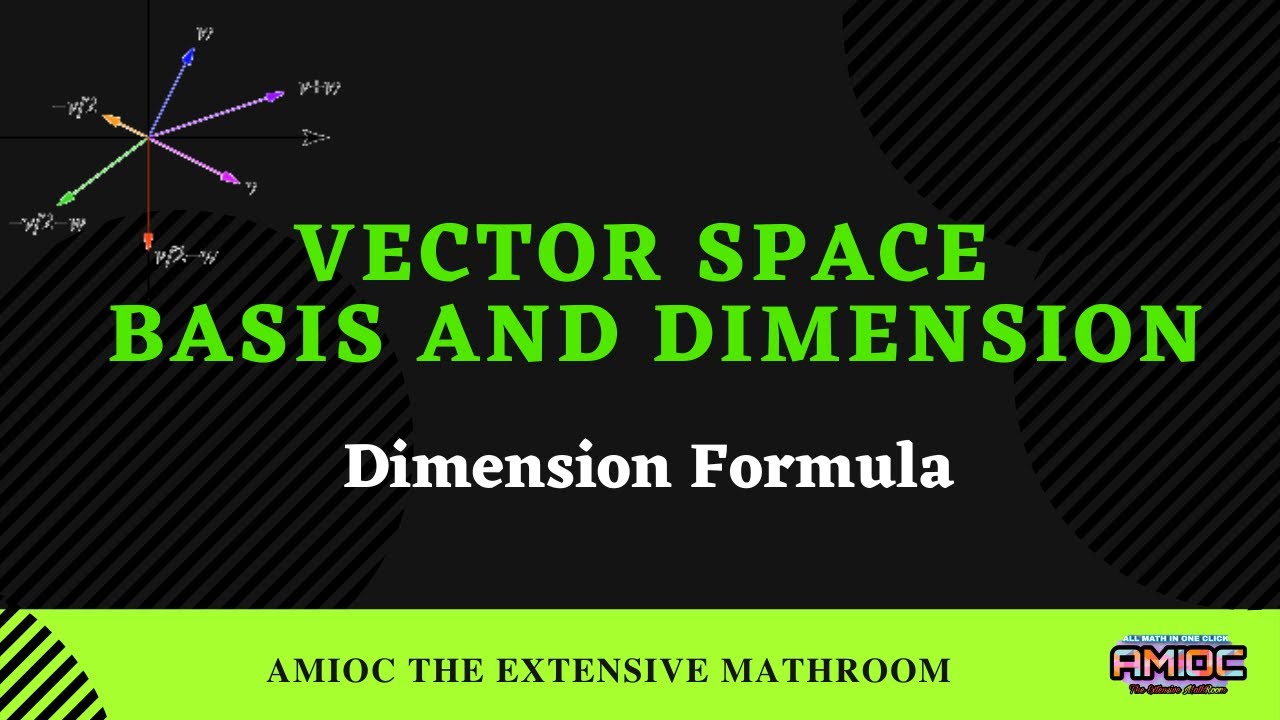 Dimension Formula Vector Space, Basis and Dimension Kenneth Hoffman Ray ...
