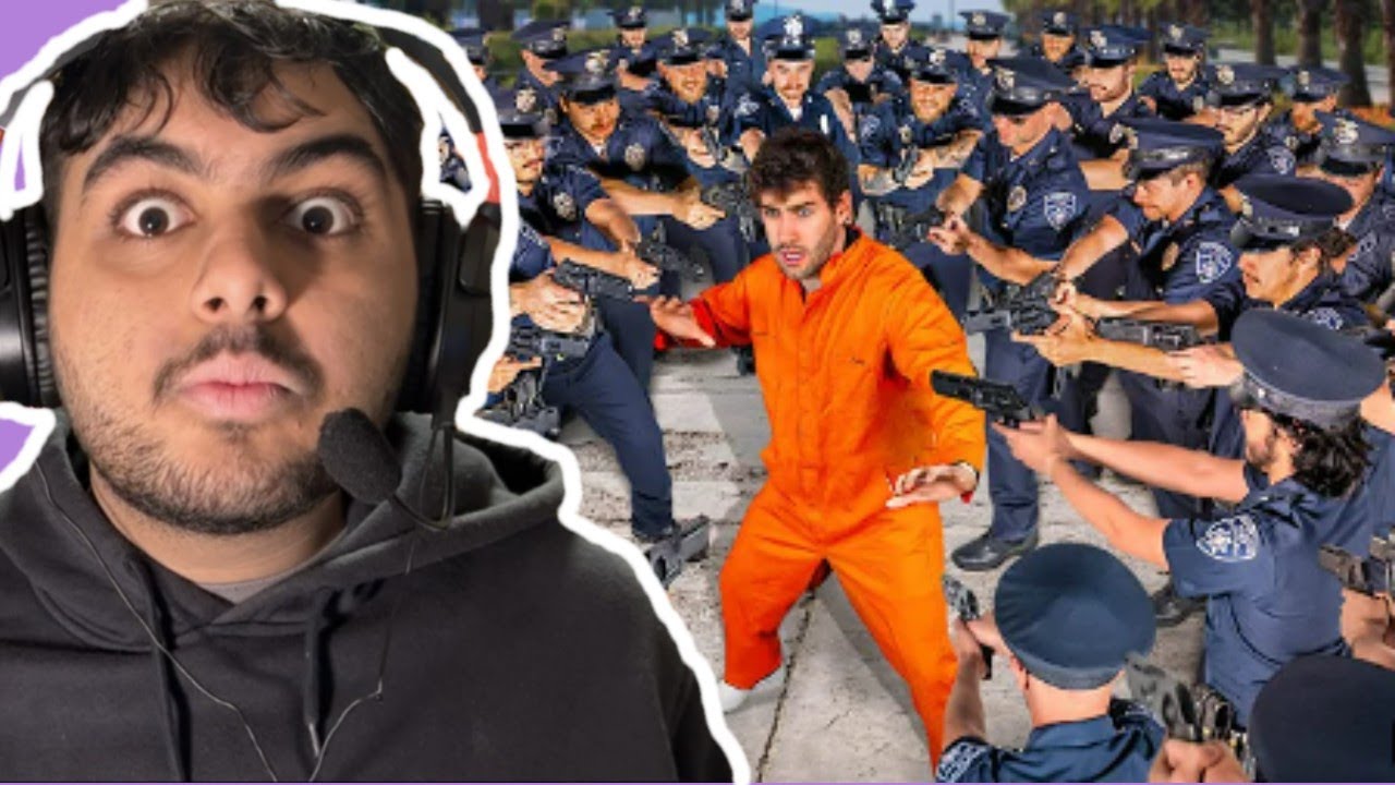 Malakai Watches Airrack Perform THE ESCAPED PRISONER PRANK - YouTube