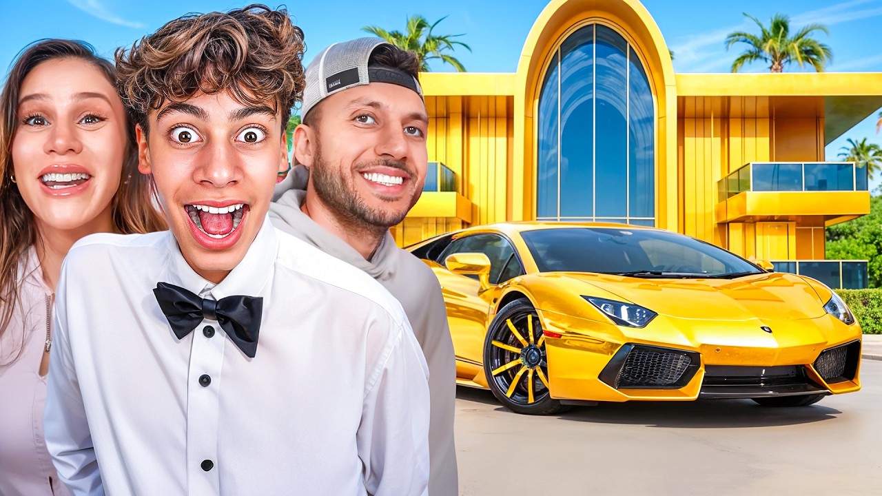 24 Hours Living Like ROYALTY! | The Royalty Family - YouTube