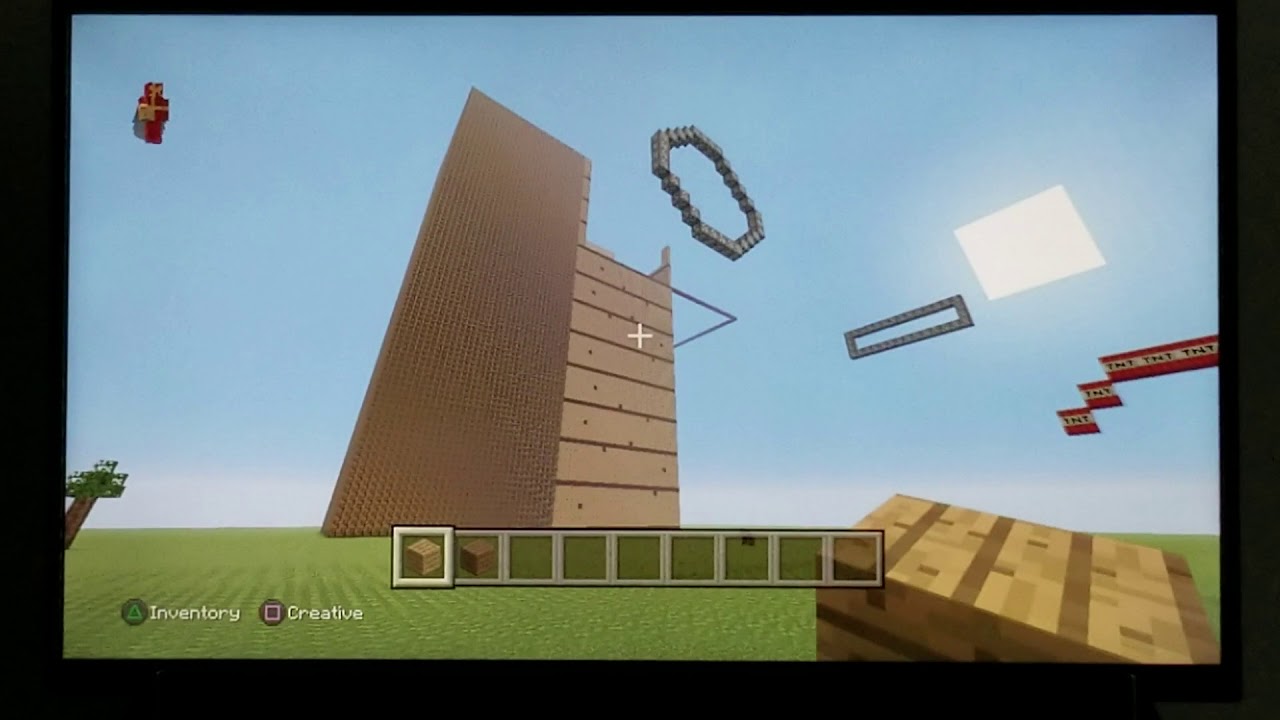 Minecraft Mega Blocks House work in progress - YouTube