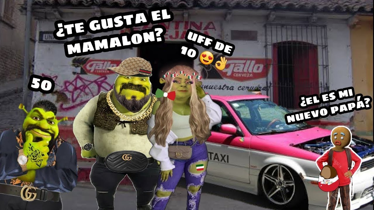 Shrek buchon se junta con una mama soltera - YouTube