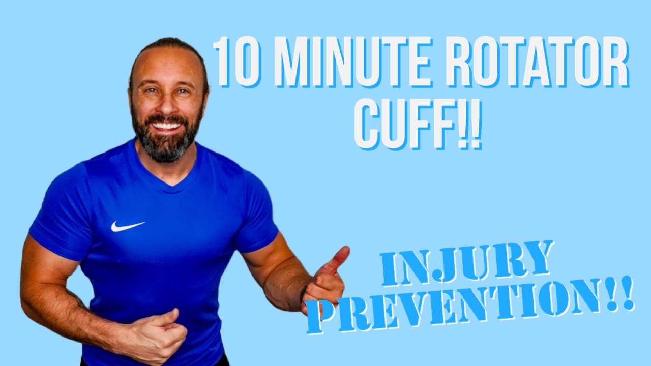 Weak or pain in your rotator cuff! Try these - YouTube