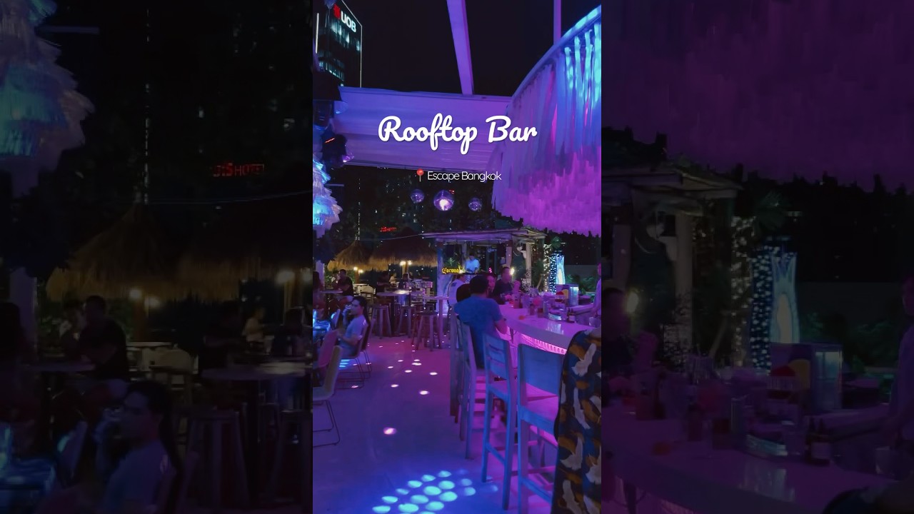 Chill pretty rooftop Bar • Location in the video - YouTube