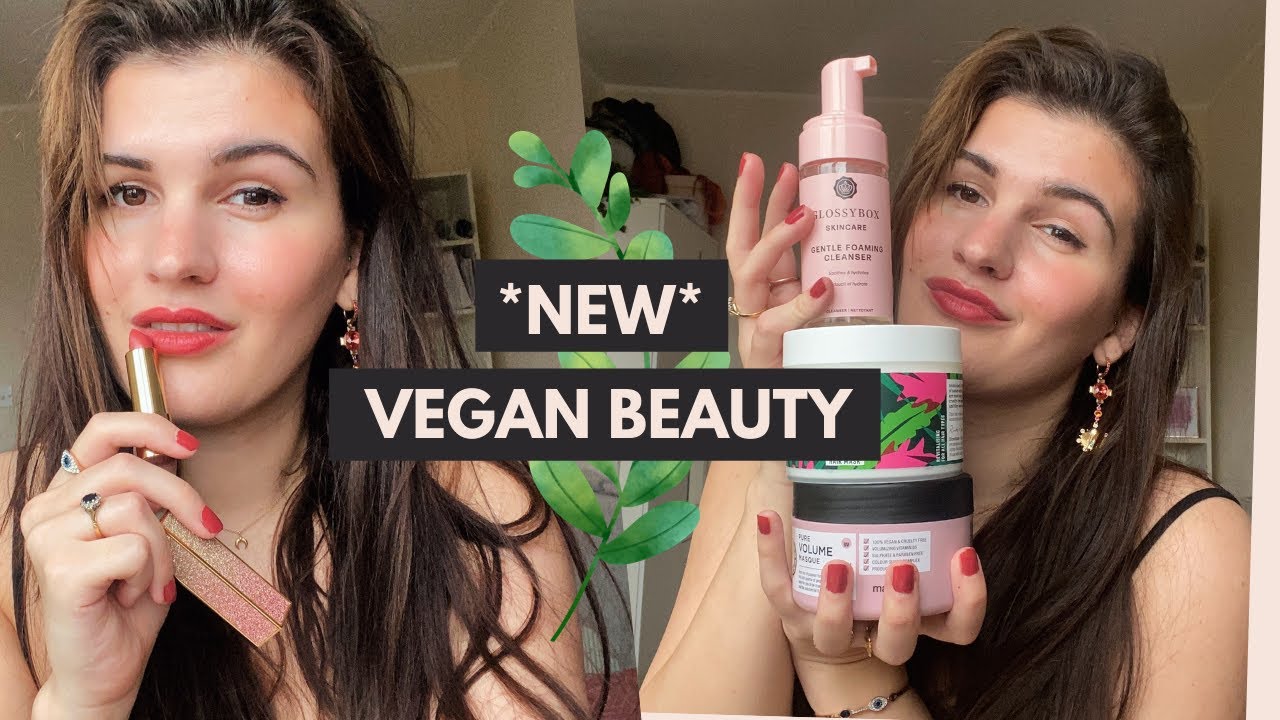 VEGAN BEAUTY HAUL - what's new in 2021? - YouTube