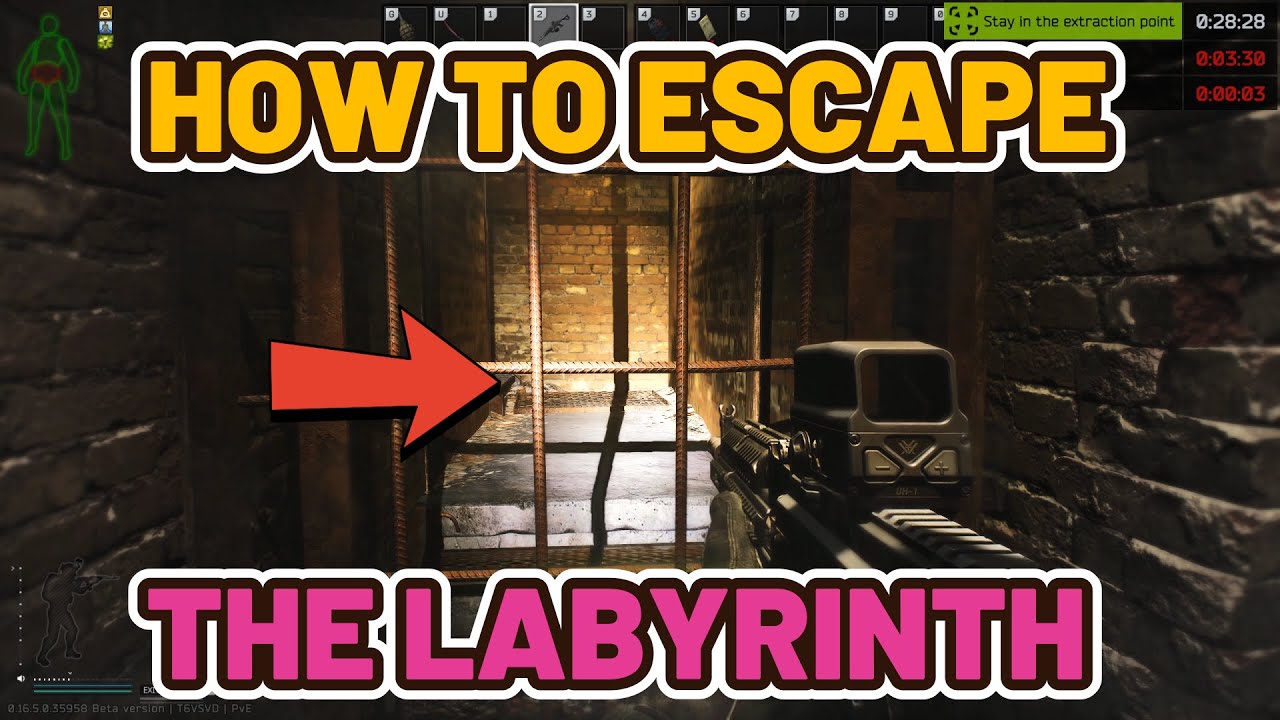 How to Escape the Labyrinth - Escape from Tarkov #escapefromtarkov # ...
