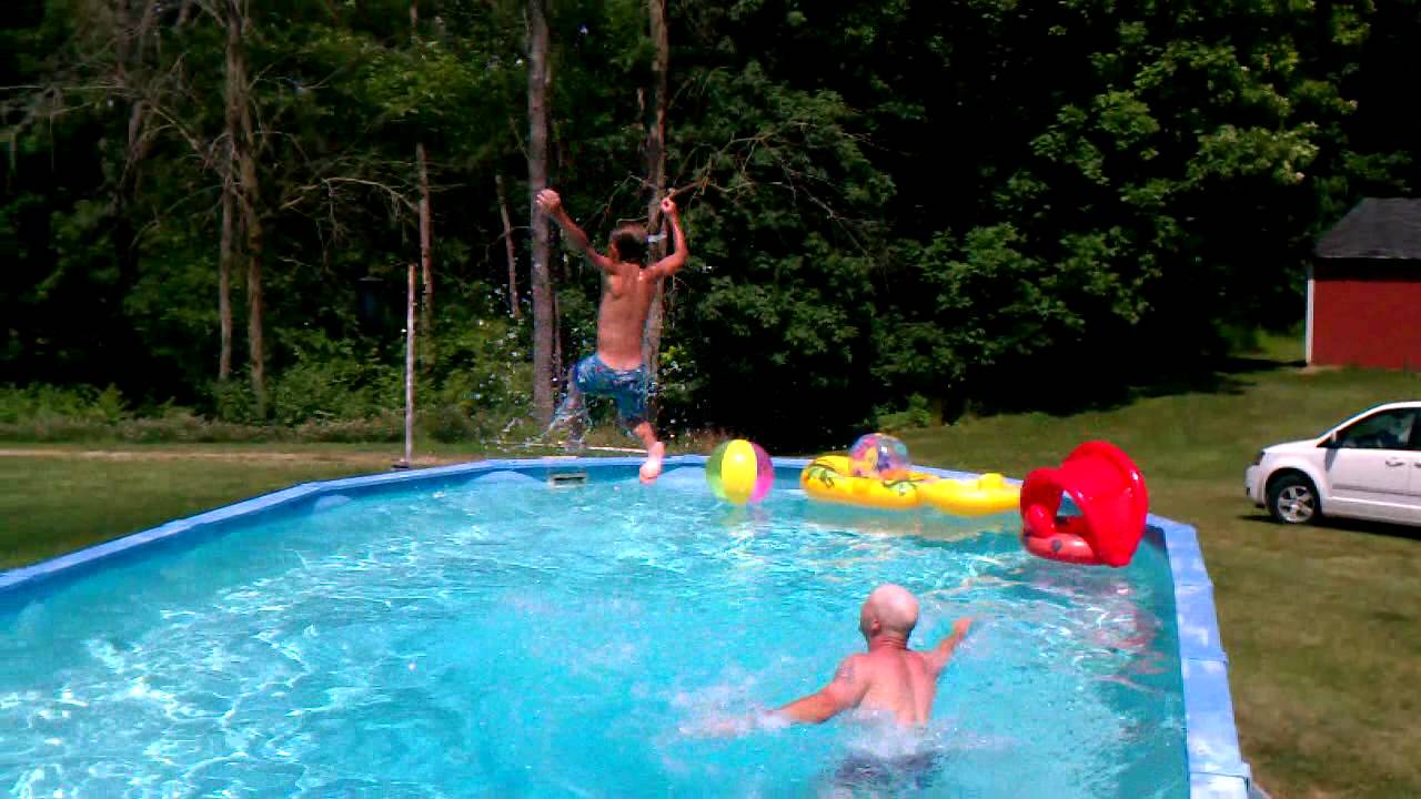 Pool toss take two - YouTube