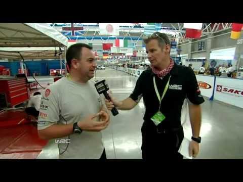 WRC 2012 - Rally Mexico - End of rally review with Julian Porter and ...