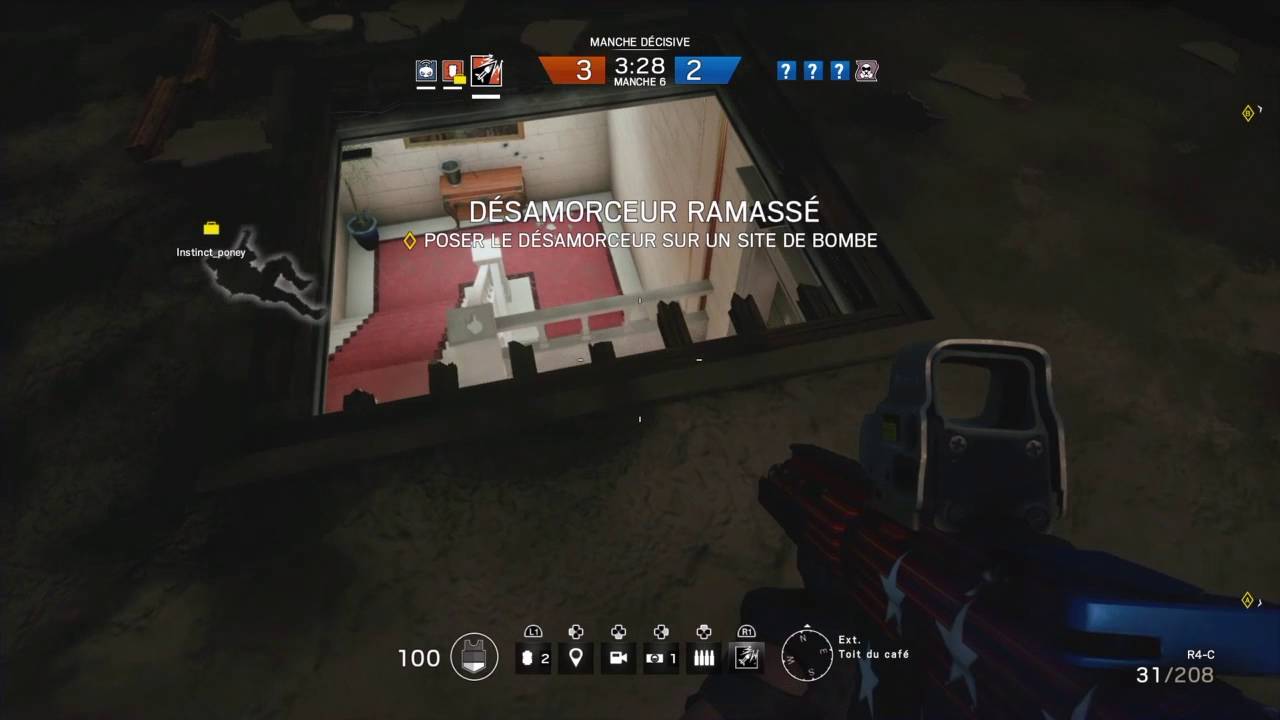 R6S - Ace en ranked sur kafe - YouTube