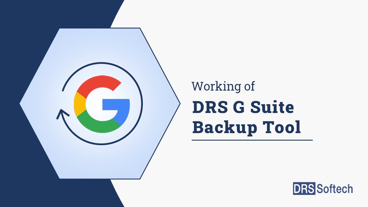 How to Take G Suite Account Data Backup - Easy Backup of Emails, Google ...