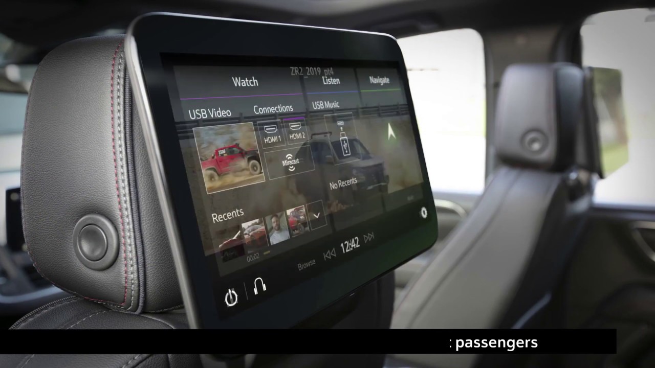 Chevrolet Rear Seat Media - YouTube