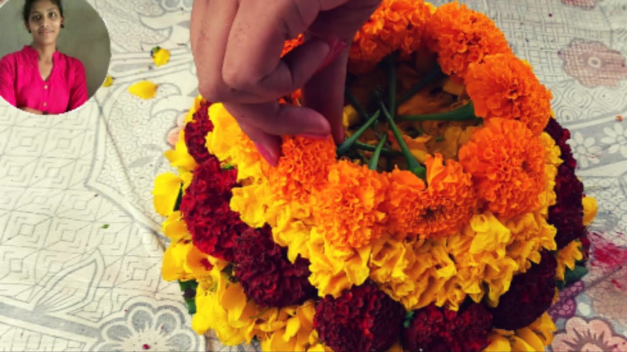 How To Make Bathukamma bathukamma bathukamma Making bathukamma In how-to-make-bathukamma-bathukamma-bathukamma-making-bathukamma-in