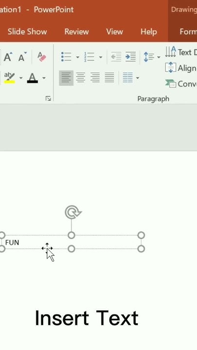 How to merge image and text in PowerPoint | Part I - YouTube