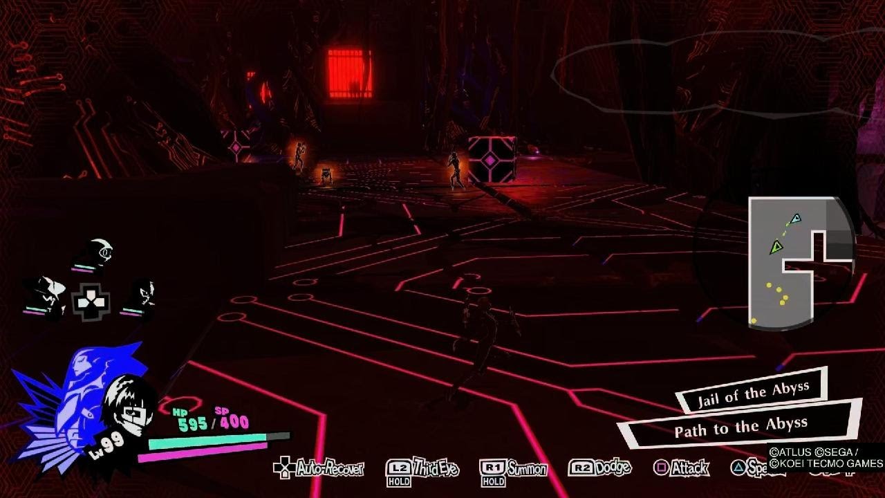 Persona 5 Strikers-7th Jail Treasure Demon Speedrun - YouTube