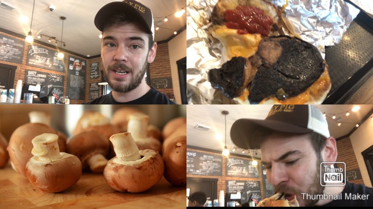 My first vegetarian meal: The Bella! - YouTube
