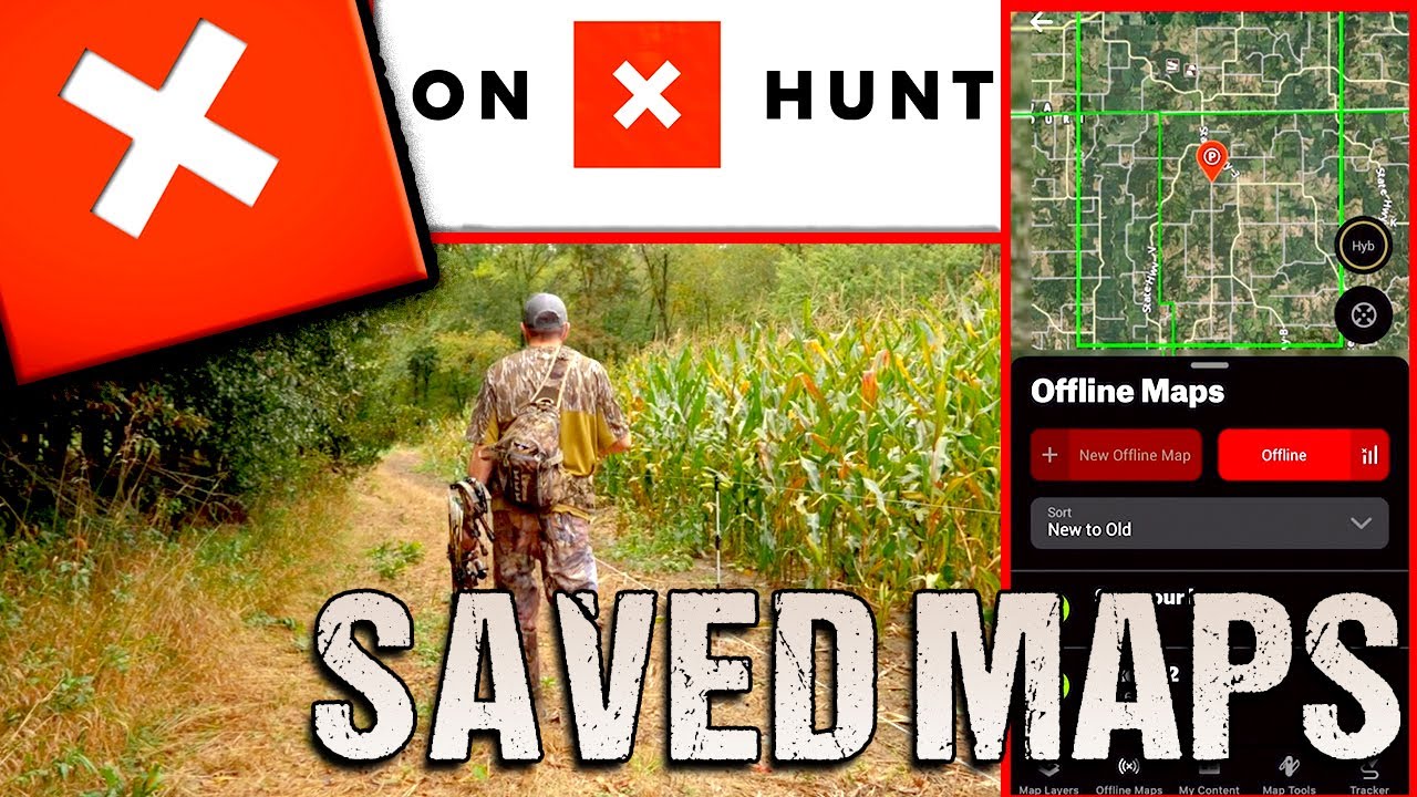 Saving Entire Maps with onX! No Cell Service? No Problem! - YouTube