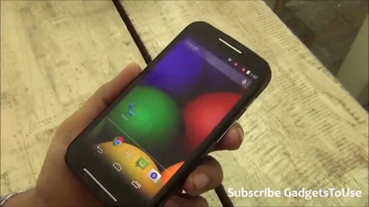 Moto E Full Hands on, Review, Price, Features, Software, Apps, Camera ...