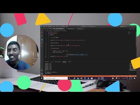 saurabh Kumar C coding program part 19 # Write a c program to store element in array and print ...