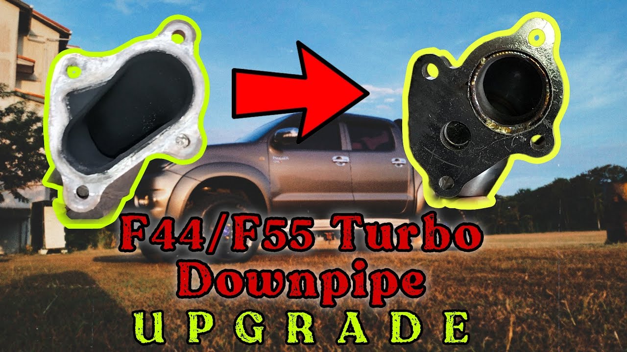 Hilux Vigo Upgrade Downpipe F44/F55 | Kun25 - YouTube