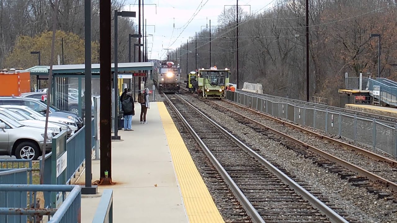 Amtrak's Keystone Service arriving @ Exton....AND MORE! - YouTube